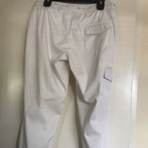 Cache | Pants & Jumpsuits | Cache White Pants Size 8 Cotton | Poshmark